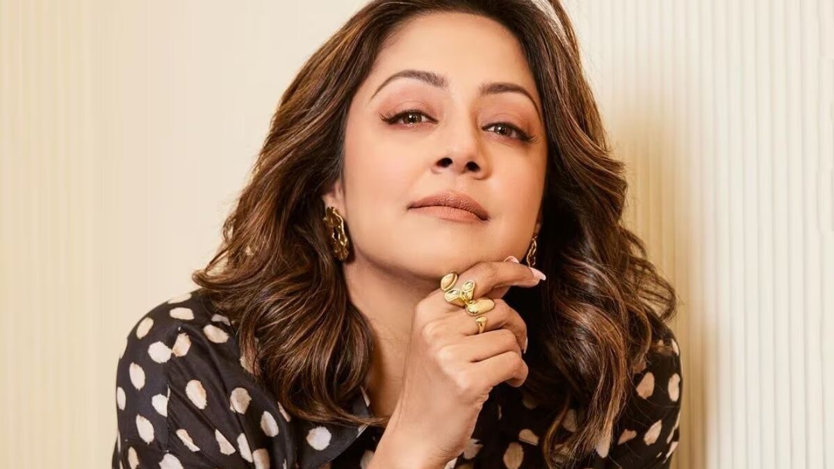 Jyothika Keeps It Stylish And Elegant In Polka Dot Maxi Dress - News18