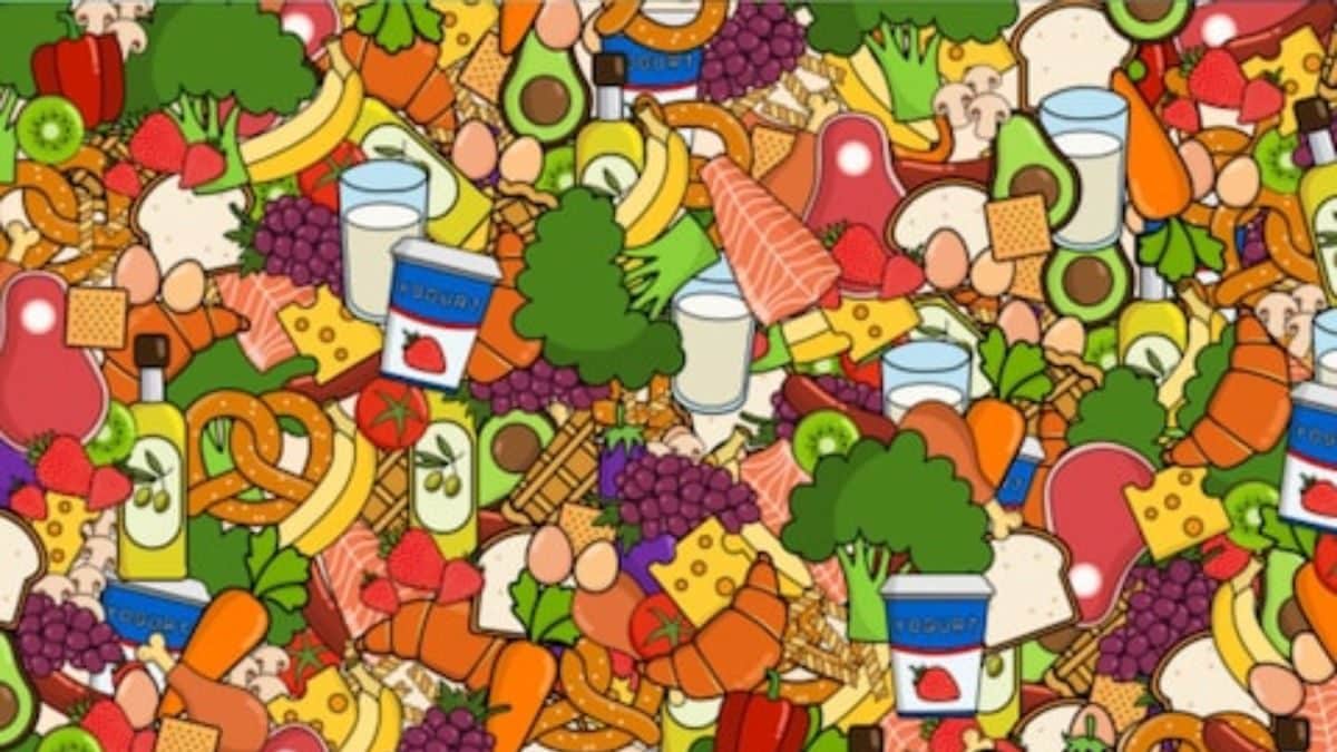 Optical Illusion: Spot The Hidden Sweet Among Food Items; You've 30 ...