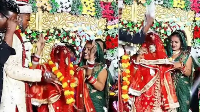 Watch: Indian Bride’s Reaction During Varmala Ceremony Leaves Guests Shocked | Viral News - News18