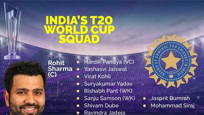 India T20 World Cup Squad and Schedule: Check Indian Team Player List ...