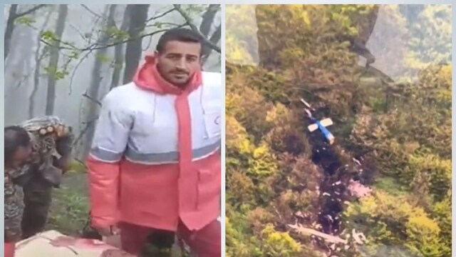 Ebrahim Raisi Death: First Visuals Emerge From Crash Site, Rescuers ...