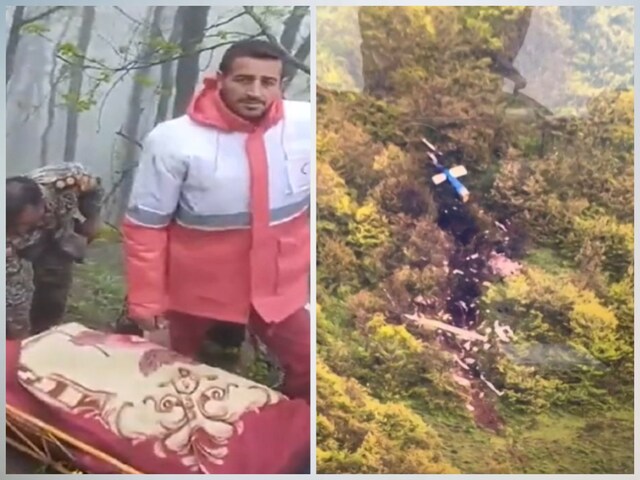 Ebrahim Raisi Death: First Visuals Emerge From Crash Site, Rescuers ...