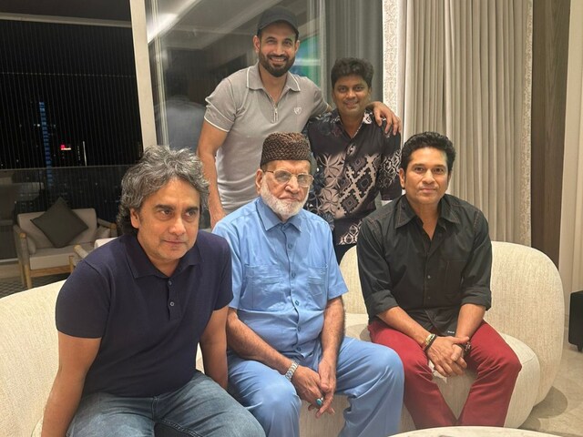 'Legends in One Frame': Irfan Pathan's Pictures With Sachin Tendulkar ...