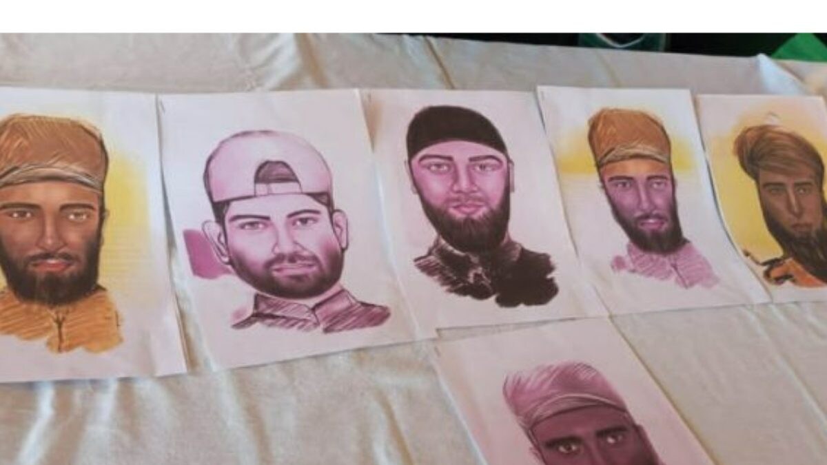 J-K: Police Releases Sketches of Six Terrorists Involved in Basantgarh ...