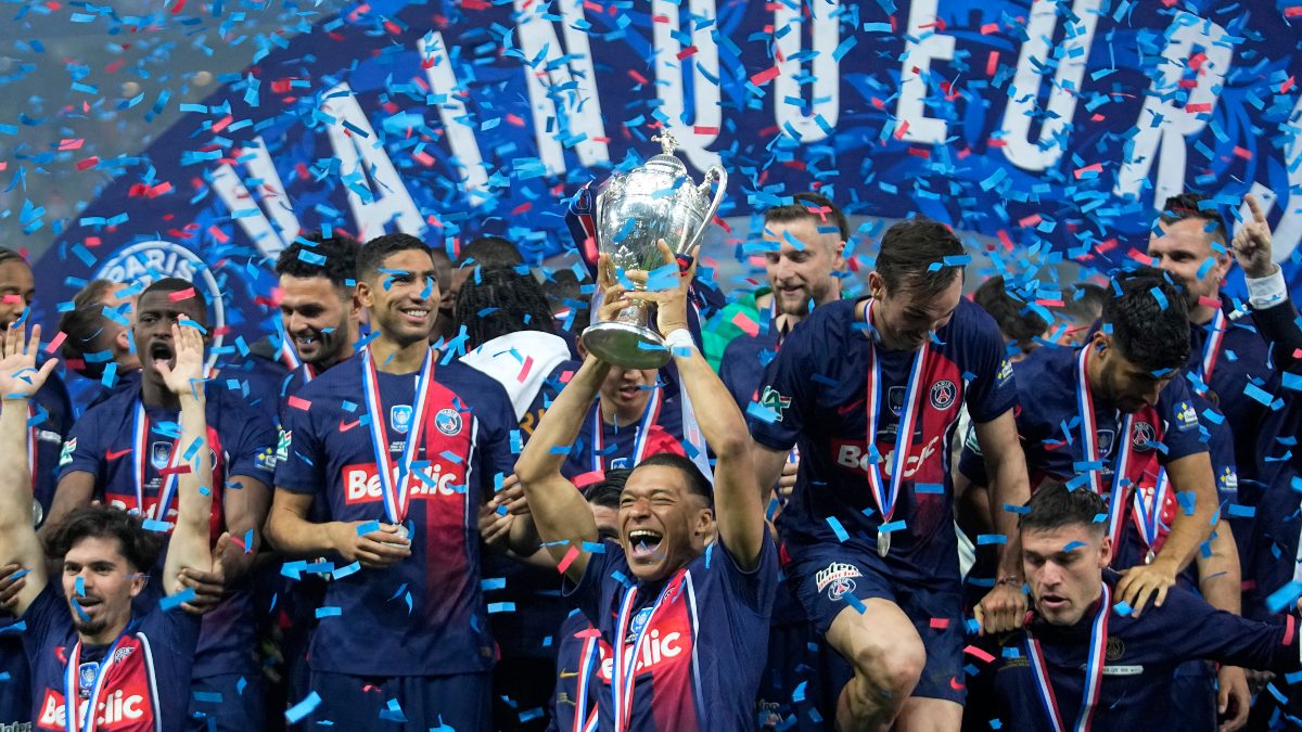 PSG Win French Cup Final on Kylian Mbappe's Farewell Appearance ...