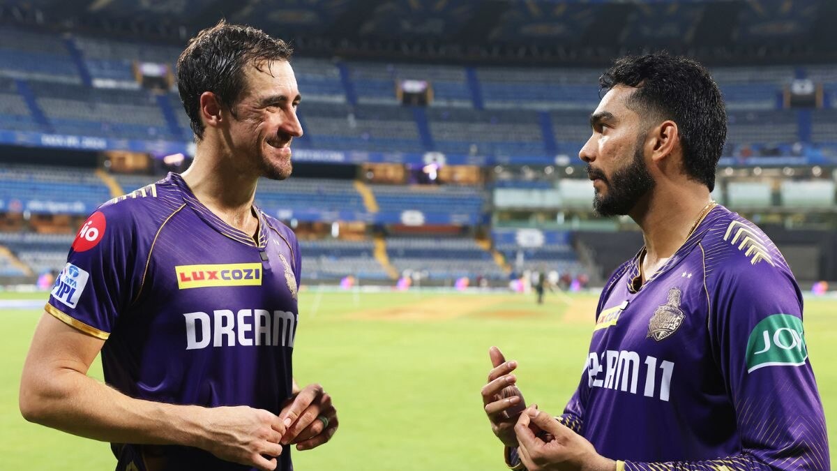 KKR's Mitchell Starc And Venkatesh Iyer Relive The Win Against MI In ...