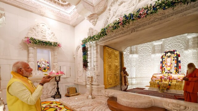 'Prayed For 140 Cr Indians': PM Modi At Ram Temple In Mega Ayodhya ...