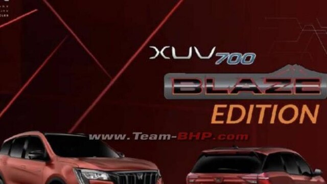 Mahindra XUV700 Blaze Edition Lunched in India, Price Start at Rs 24.24 ...