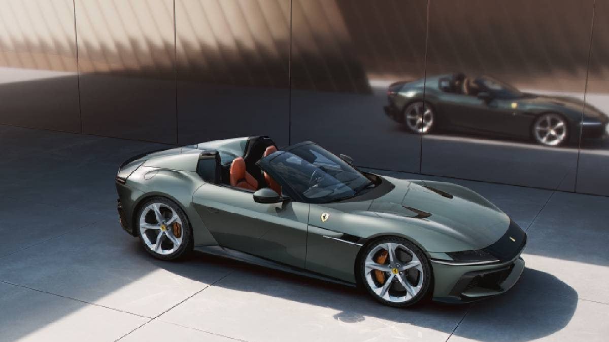 Ferrari 12Cilindri Spider in Pics: See Design, Features, Interior and ...