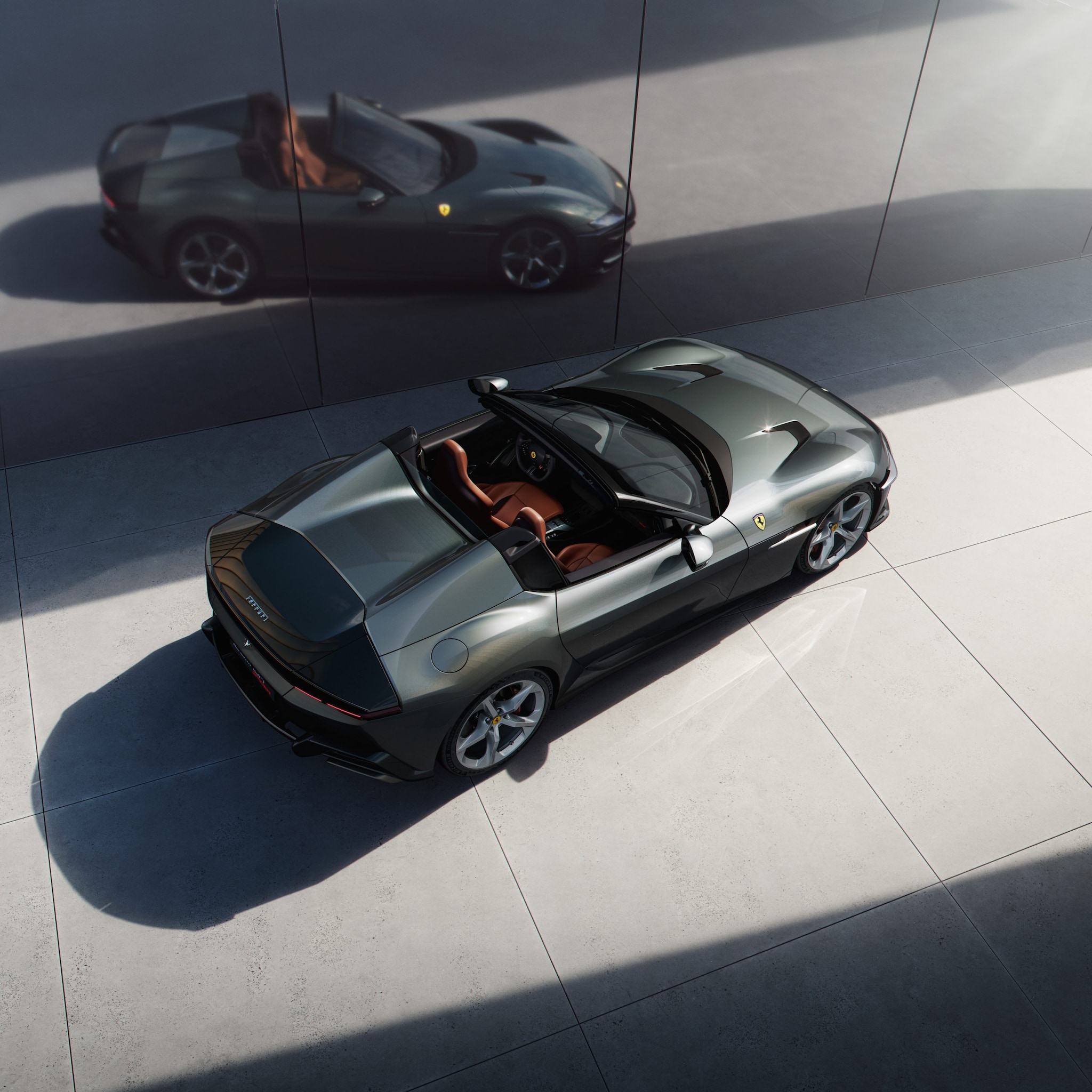 Ferrari 12Cilindri Spider in Pics: See Design, Features, Interior and ...