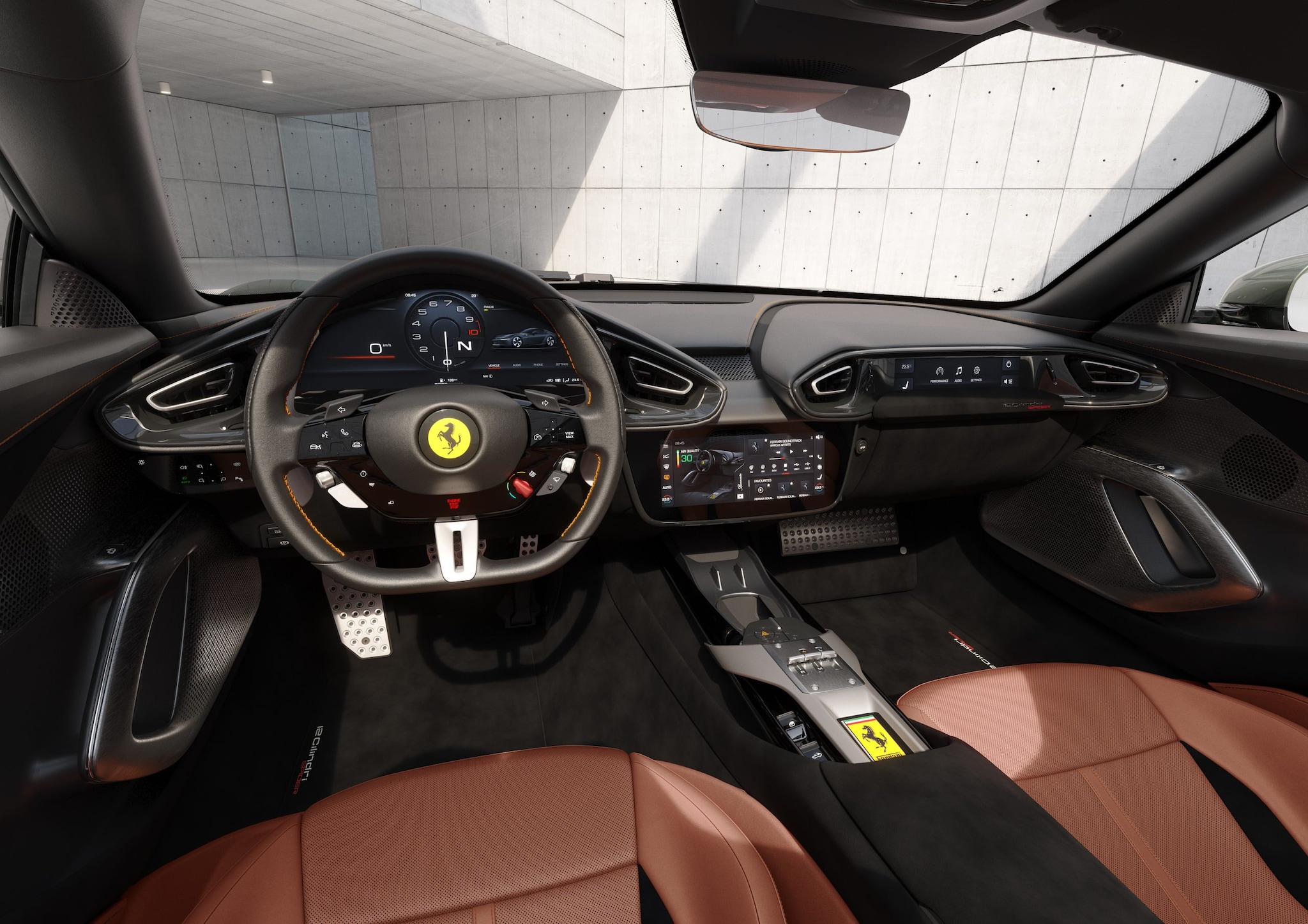 Ferrari 12Cilindri Spider in Pics: See Design, Features, Interior and ...