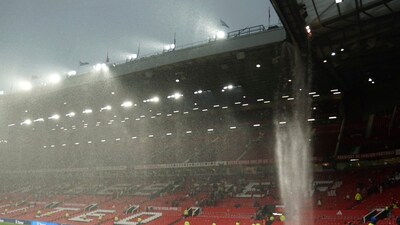 Watch: Heavy Downpour at Old Trafford Paints Gloomy Picture After ...