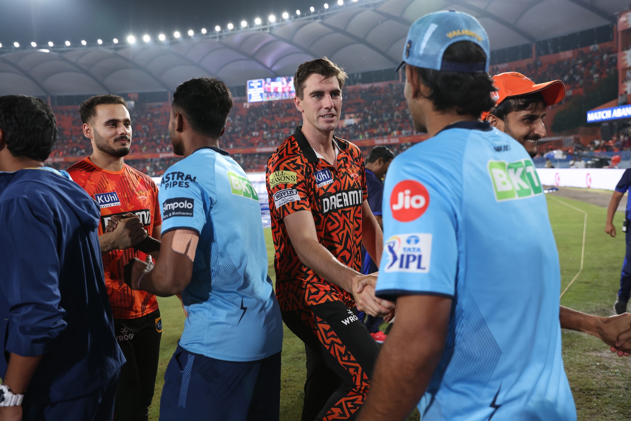 SRH vs GT, IPL 2024 in Photos: Heavy Rains Lead to Abandonment of Match ...