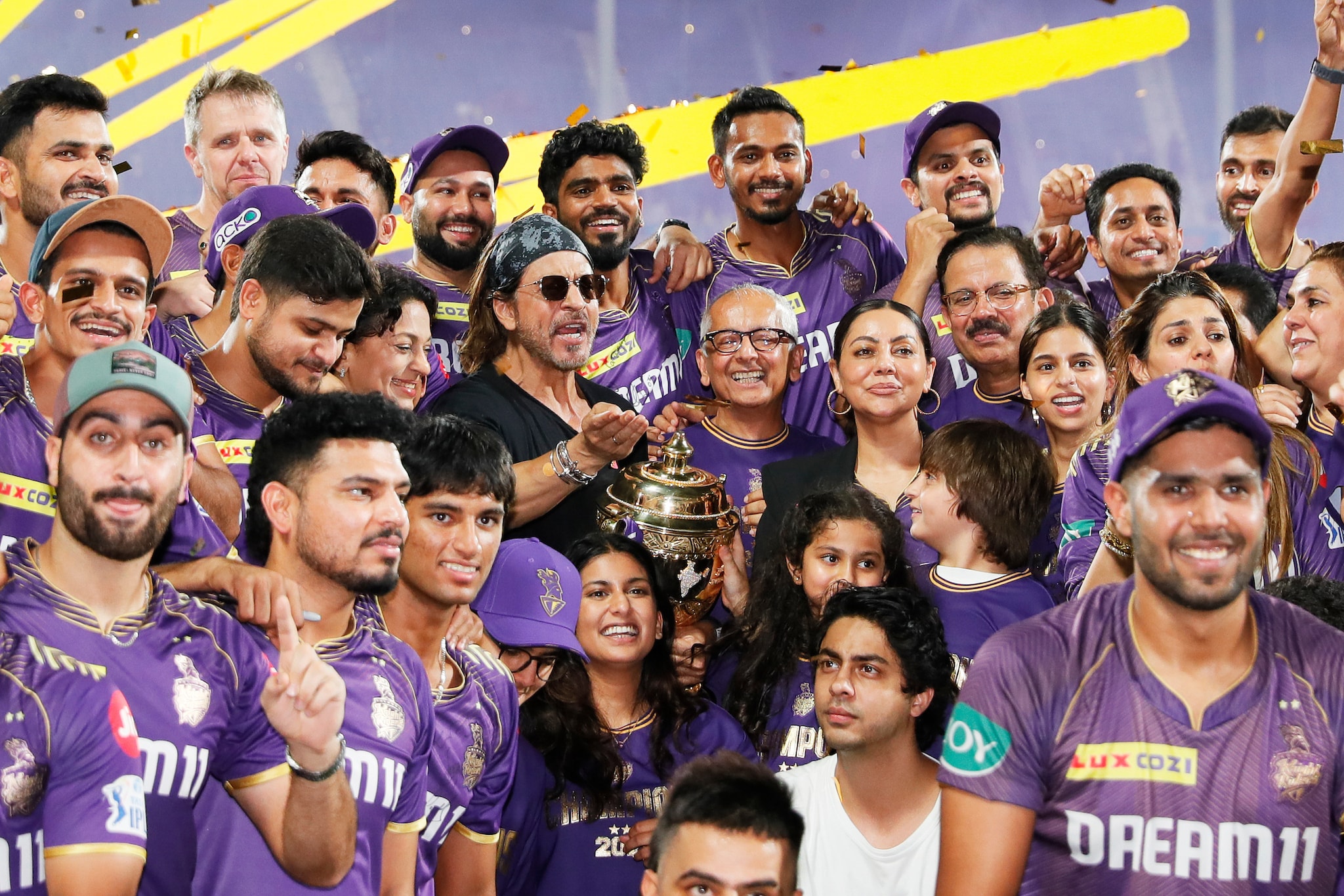 Kolkata Knight Riders Clinch IPL 2024 Trophy: Relive Their Celebratory ...