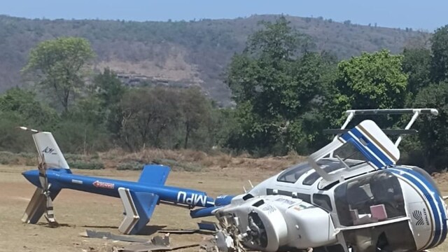 Private Helicopter En Route to Pick Shiv Sena Leader Tilts During ...