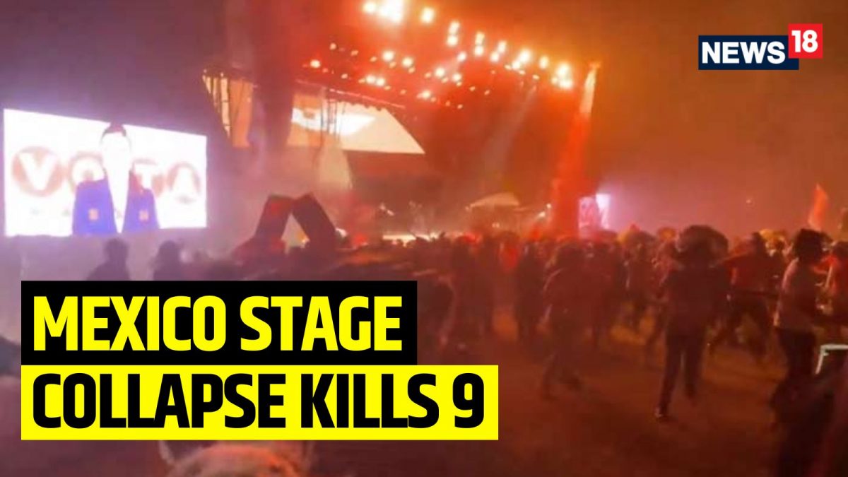 Stage Collapse In Mexico Election Rally Kills 9 - News18