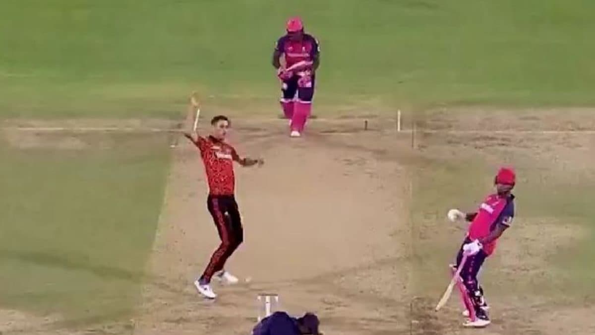 'Just Like a Tracer Bullet': Umpire Narrowly Escapes Rovman Powell's ...