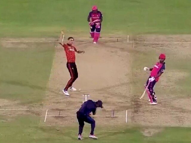 'Just Like a Tracer Bullet': Umpire Narrowly Escapes Rovman Powell's ...