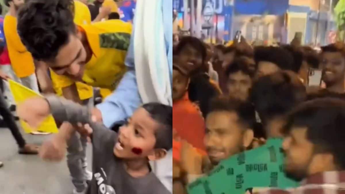 RCB vs CSK Fan War: Ugly Scenes As Crowd Mock, Harass Each Other After ...