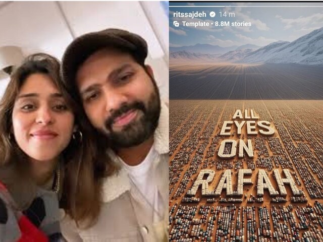 Rohit Sharma's Wife Ritika Sajdeh Trolled for 'All Eyes on Rafah' Story ...