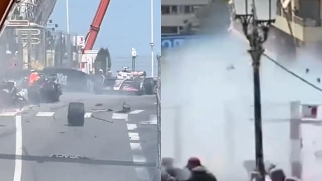 Fan Footage Provides Closer Look At Sergio Perez' Horrific Crash At ...