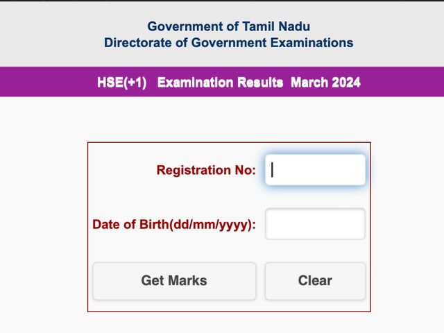 TN 11th Result 2024 LIVE: Tamil Nadu HSE Plus One Results Released; Check Active Link Now - News18