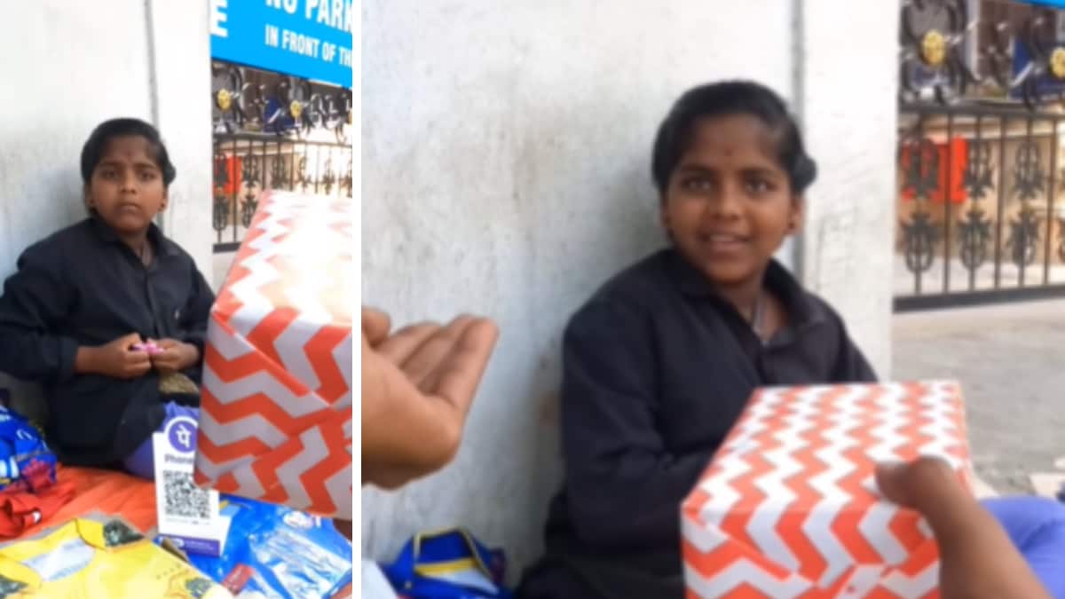 Bengaluru Man Gifts Watch To Girl Selling IPL Jerseys On Footpath, Her ...