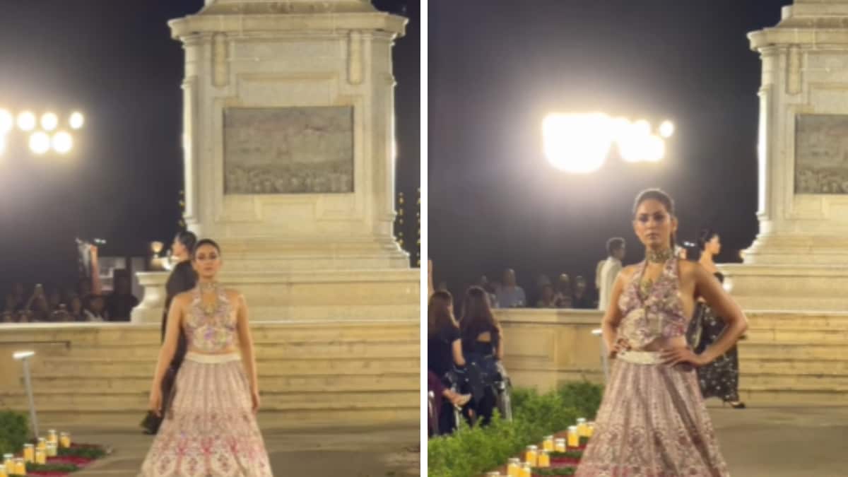 Watch: Mira Rajput Casts A Spell On Us In A Waistcoat Lehenga | Movies ...