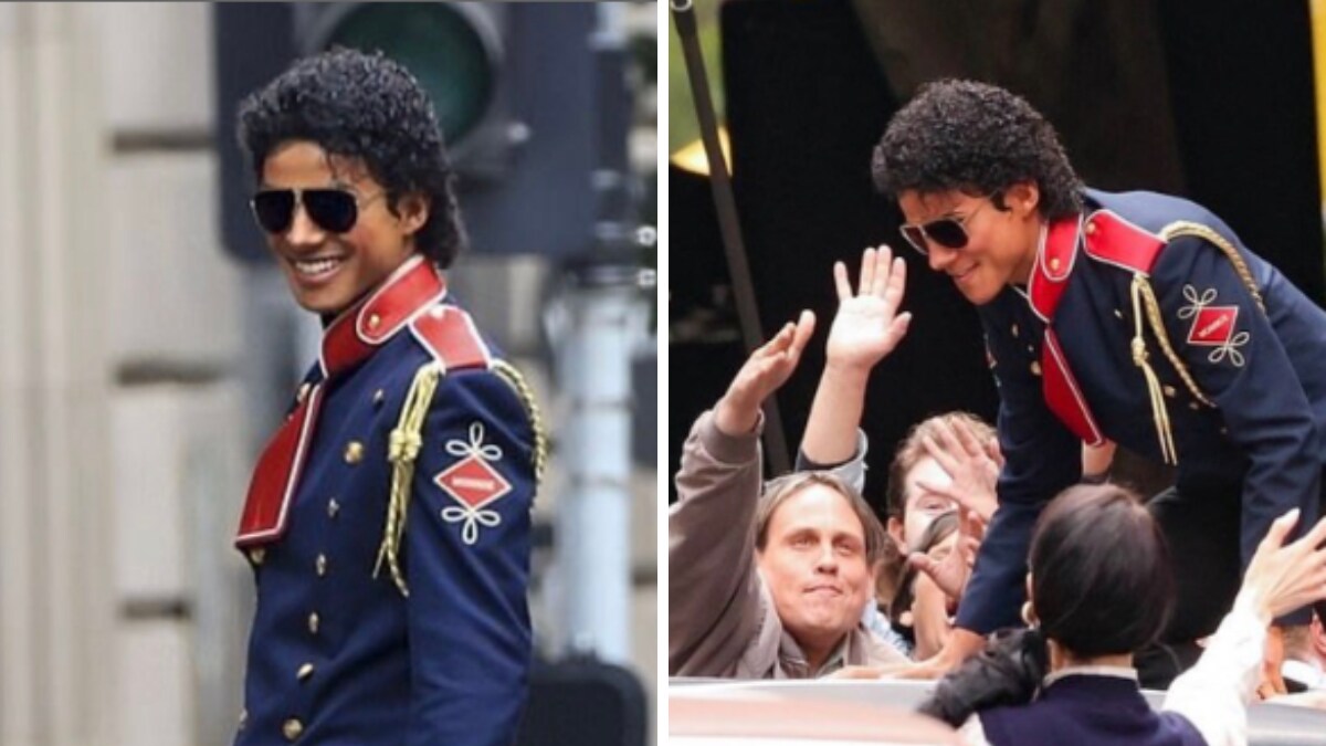 Jaafar Jackson Nails Uncle Michael Jackson's Peace Sign In New Pics ...