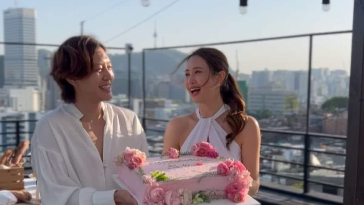 Lee Da Hae, Se7en Celebrate One Year Of Togetherness In Dreamy Photos ...