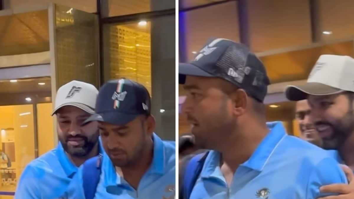 Watch: Rohit Sharma, Back In Mumbai, Had This Much Fun With Paps At ...