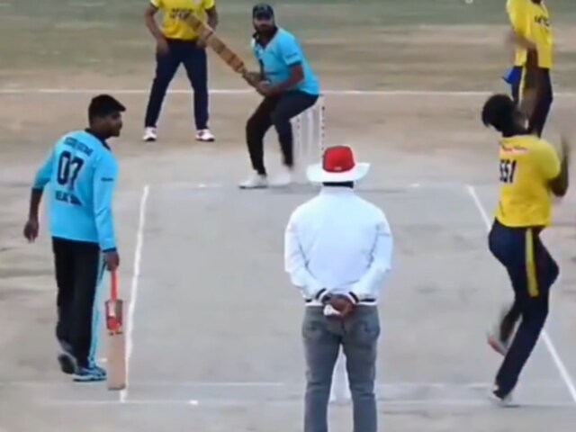 When Short Fine-Leg Fielder Uses '100% Of Brain' To Save A Six - WATCH ...