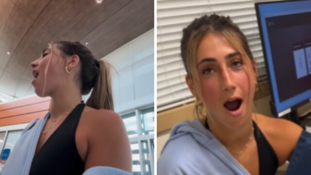 Watch: Woman Struggles To Speak After Yawning Leaves Her Jaw Stuck ...