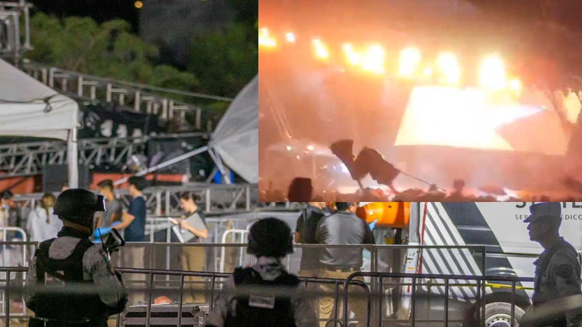 Caught On Cam: At Least 9 Dead In Stage Collapse 'Tragedy' At Mexico ...