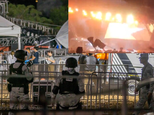 Caught On Cam: At Least 9 Dead In Stage Collapse 'Tragedy' At Mexico ...