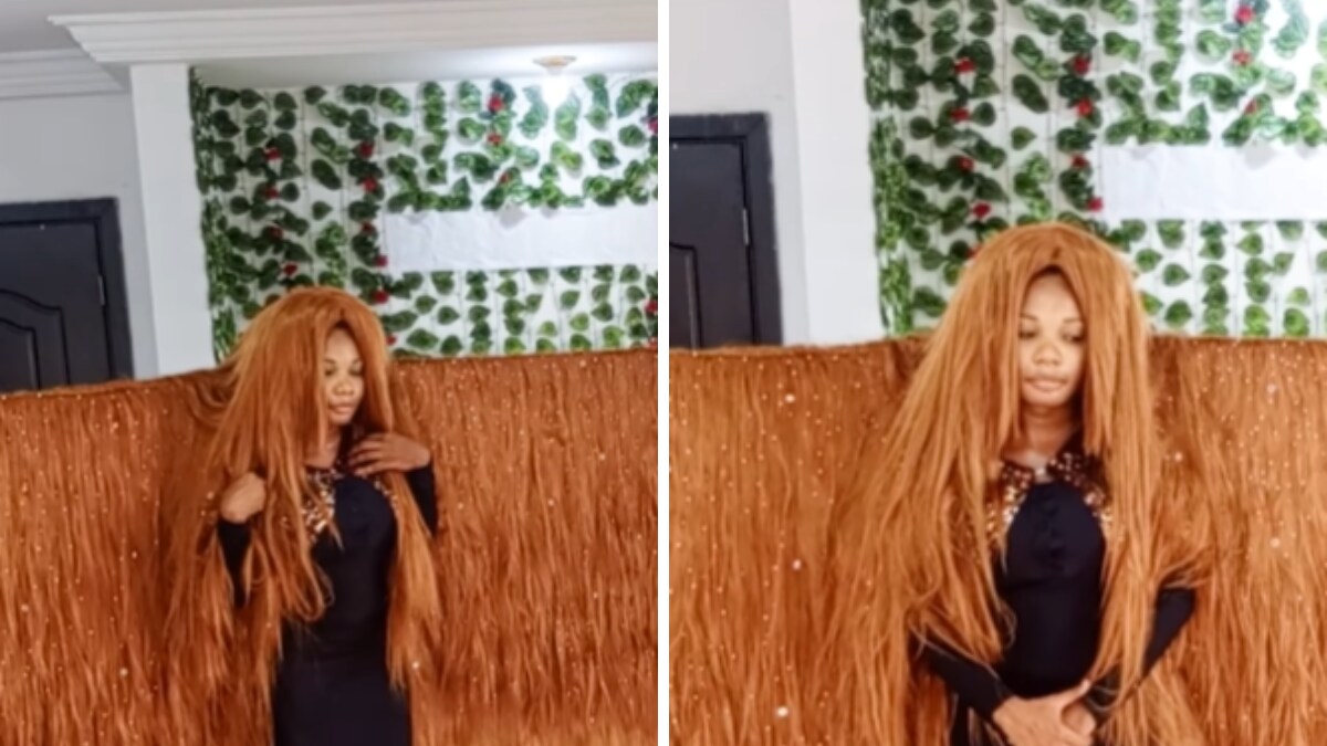 Watch: Nigerian Woman Breaks World Record For The Widest Wig - News18