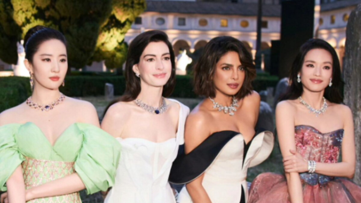 Priyanka Chopra And Anne Hathaway Are All Giggles And Joy At Bulgari ...