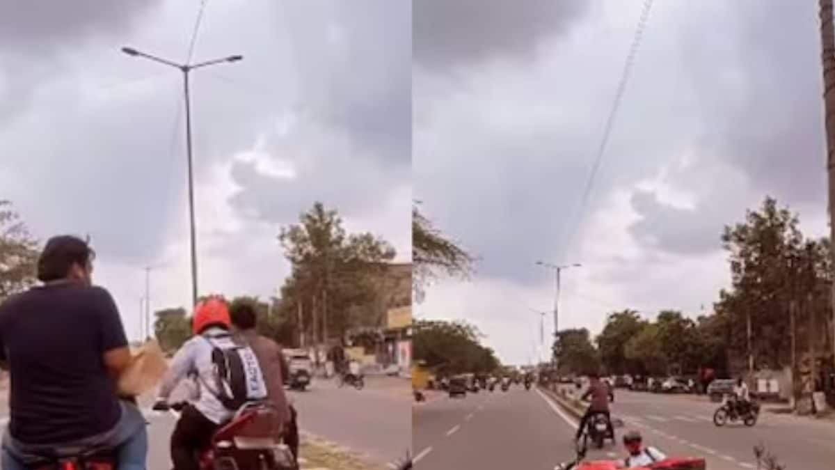 Watch: Royal Enfield Bullet, Hit By Speeding Bike, Remains Stable ...