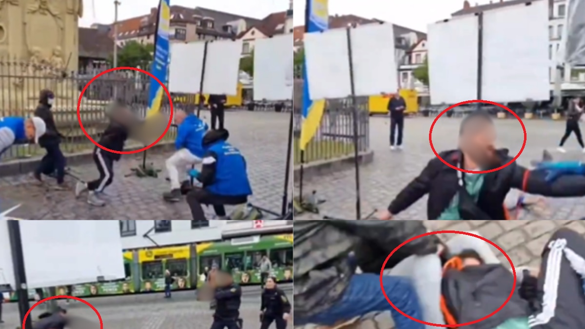 Germany: Police Shoot Knifeman Who Attacked Mannheim Political Rally ...