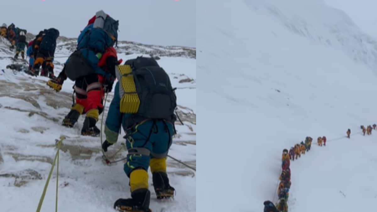 Scary 'Traffic Jam' Video From Mount Everest Trek Goes Viral: 'This Has ...