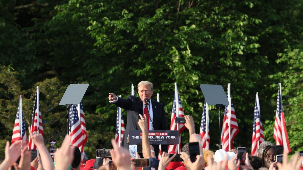 Watch: Trump Draws Big Crowd At Historic Bronx Rally In New York's ...