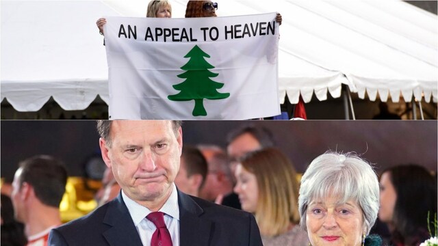 Upside-Down US Flag Outside Supreme Court Judge’s Homes Stirs Major ...