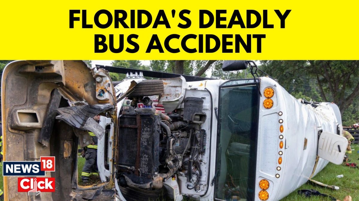 8 Dead and 40 Injured in Florida Farmworker Bus Accident - News18