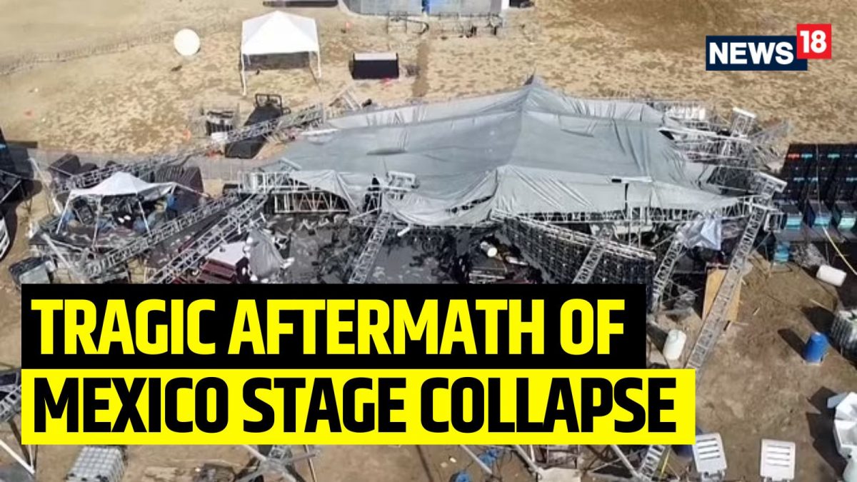 Nine killed in Mexico stage collapse at a campaign event - News18
