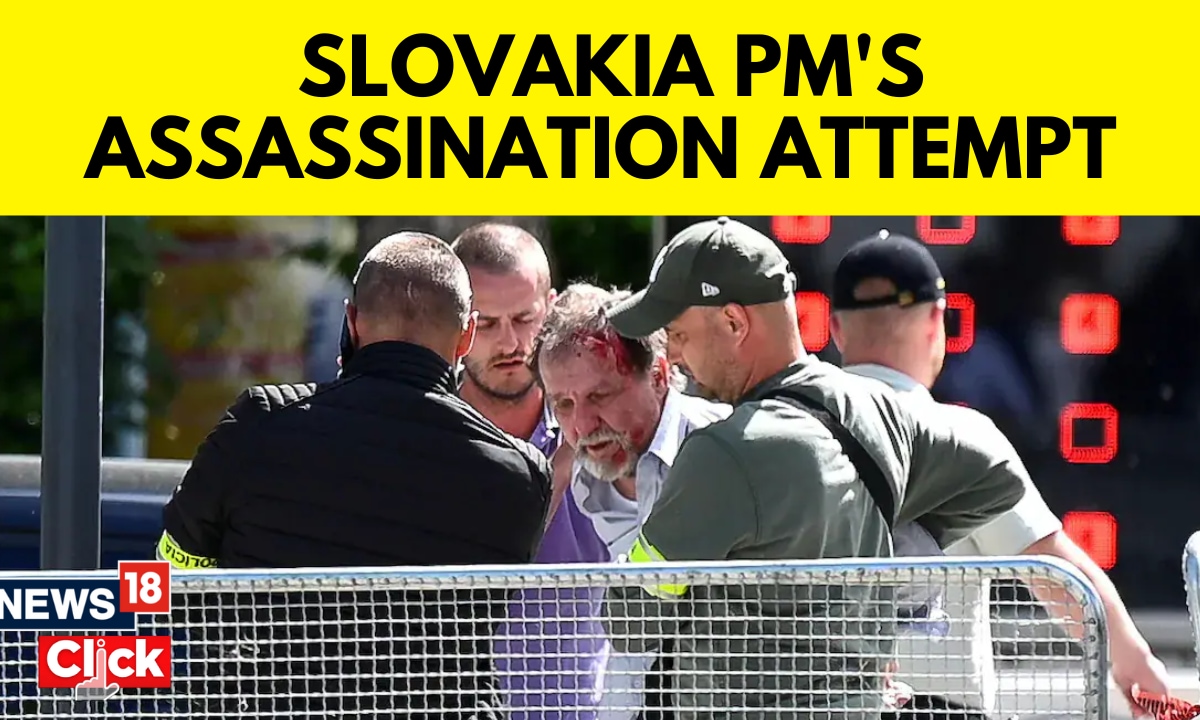 Suspect in Slovakia PM shooting restrained in dramatic footage ...