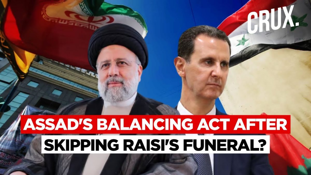 Assad Condoles “Wise, Ethical” Raisi’s Death | Khamenei Hails Syria's ...