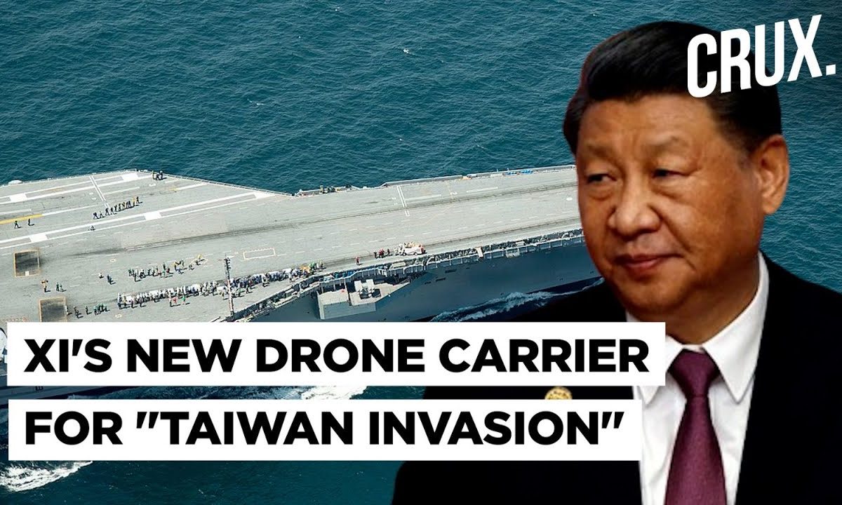 China Builds Type 076 Assault Ship To Launch Drone Swarms, Overwhelm ...