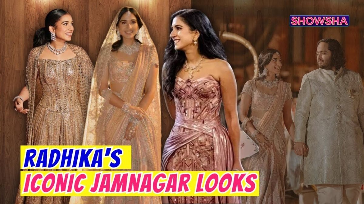 3 Iconic Radhika Merchant Looks From Jamnagar Pre-Wedding Bash: From ...