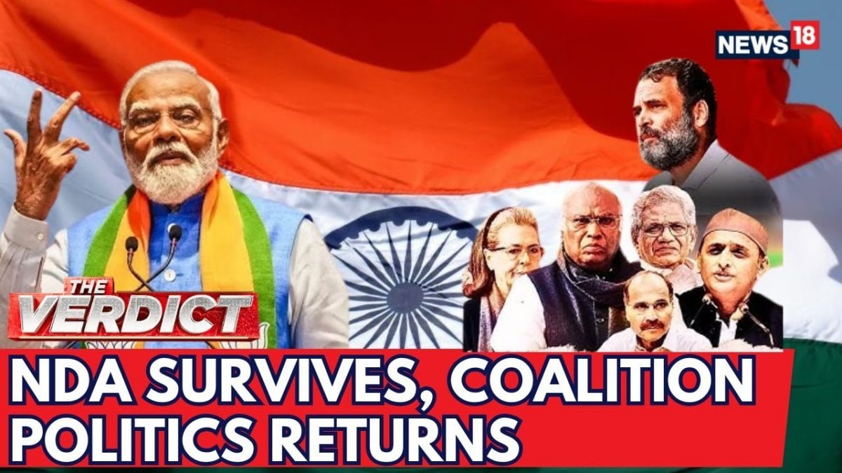 Lok Sabha Election Results | Back To Coalition Politics: NDA Survives ...