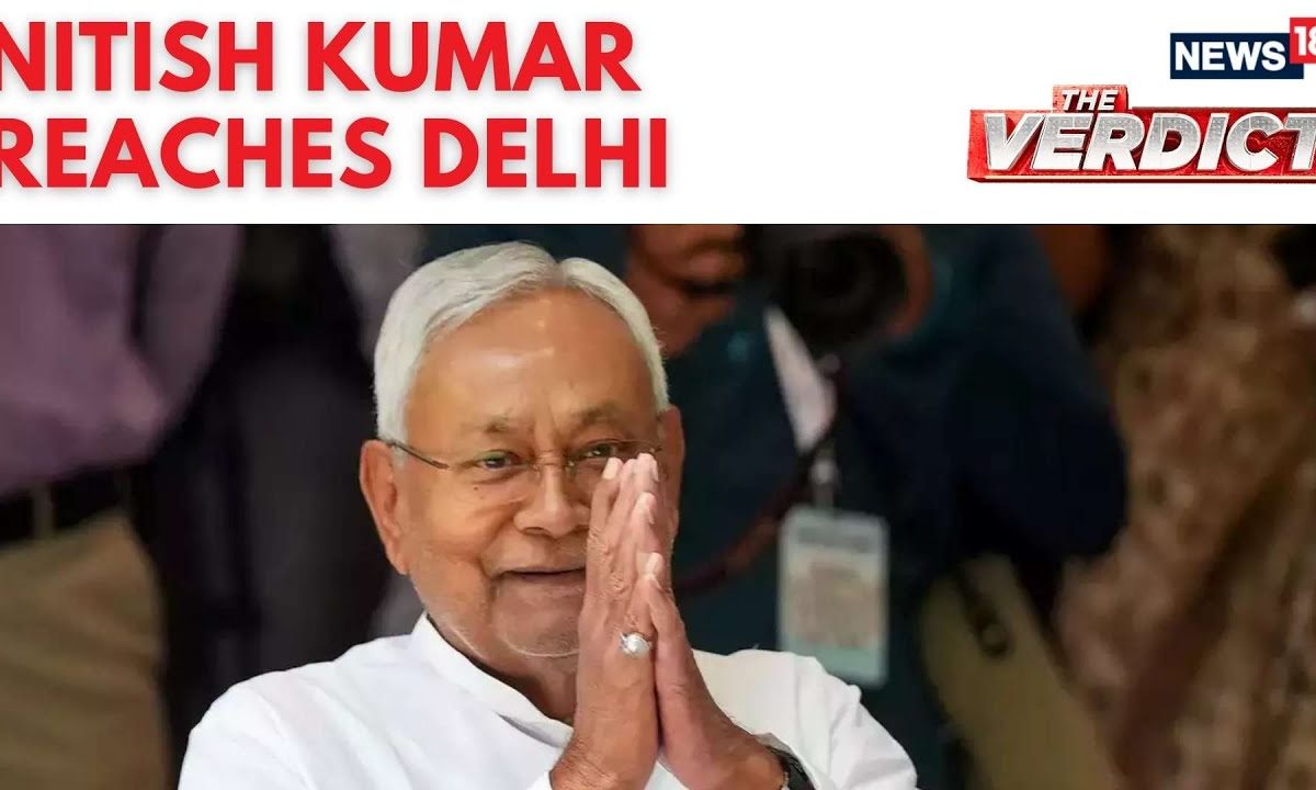 Bihar CM Nitish Kumar Reaches His Delhi Residence, A Look At The First ...